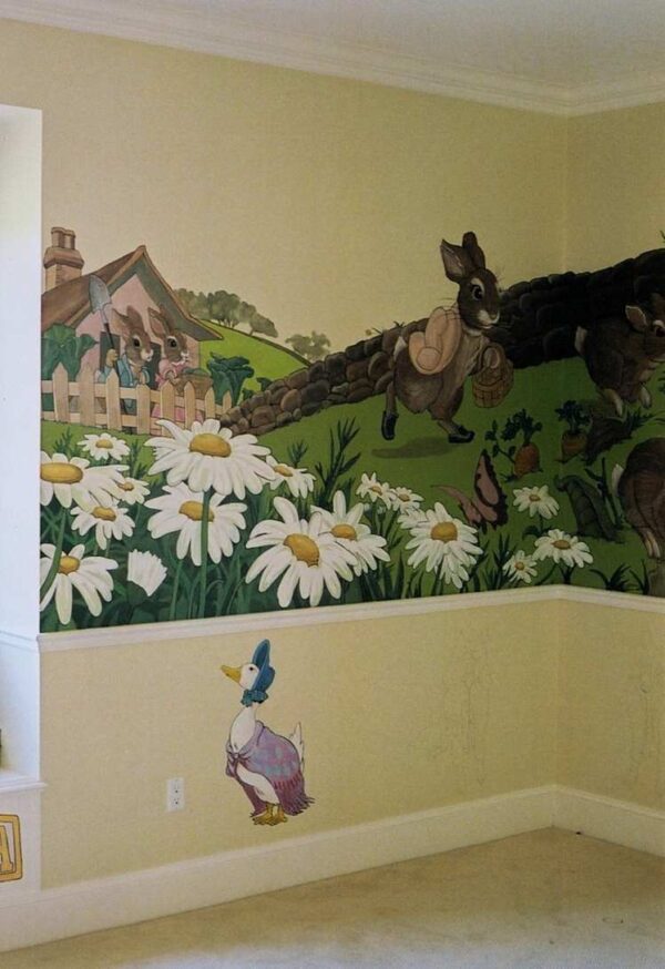 Beatrix Potter Mural - Mural Art