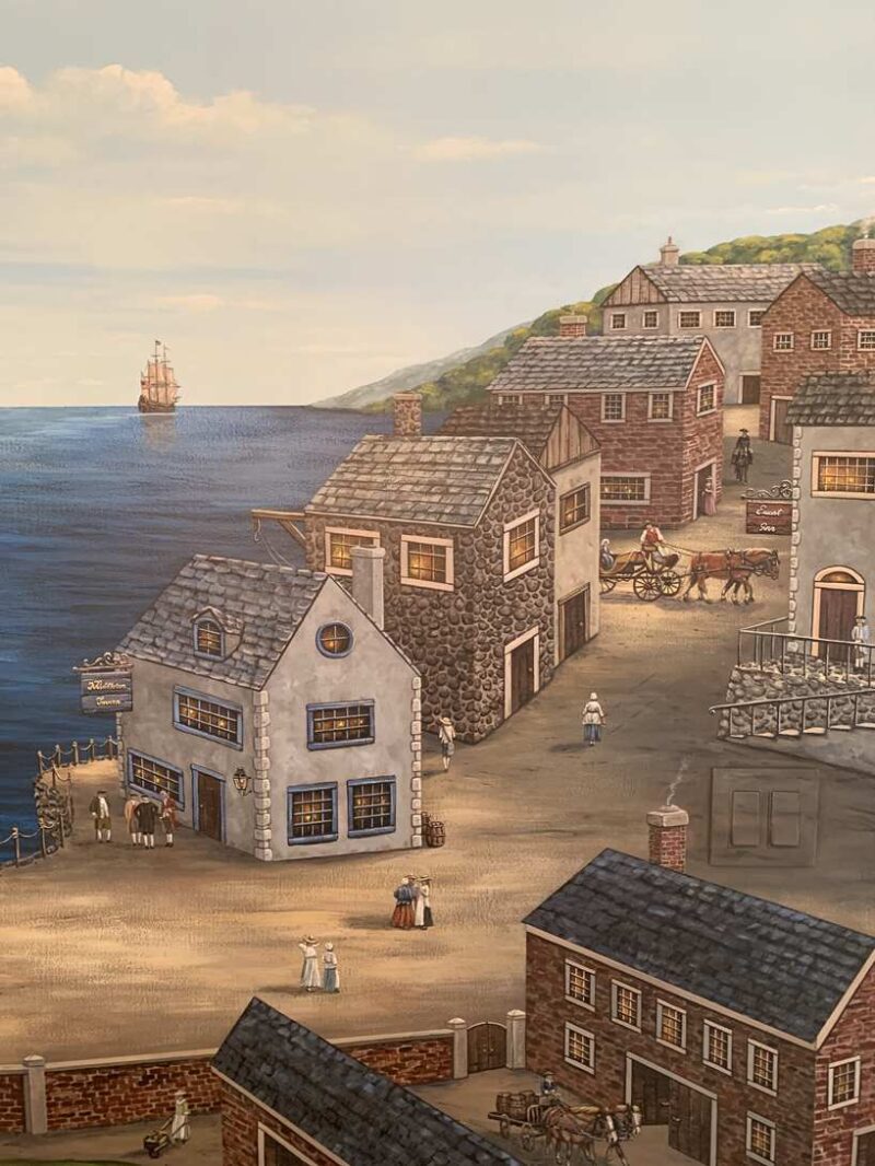 Colonial America Murals - Mural Art