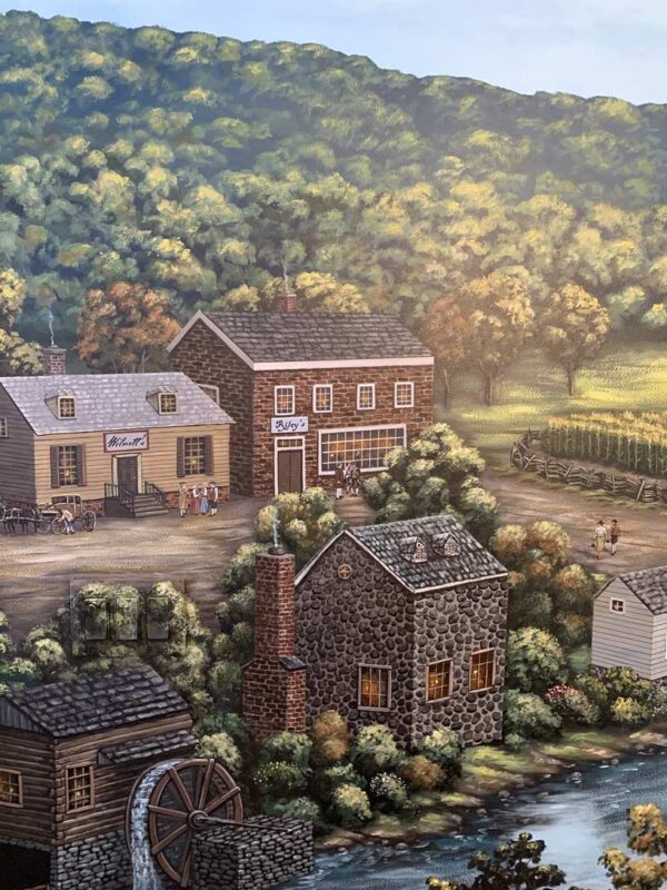 Colonial America Murals - Mural Art