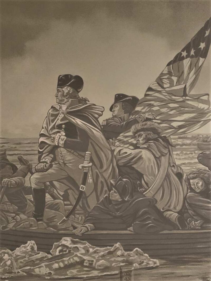 George Washington Mural - Mural Art