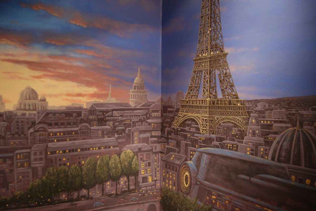 Paris Panorama Mural - Mural Art