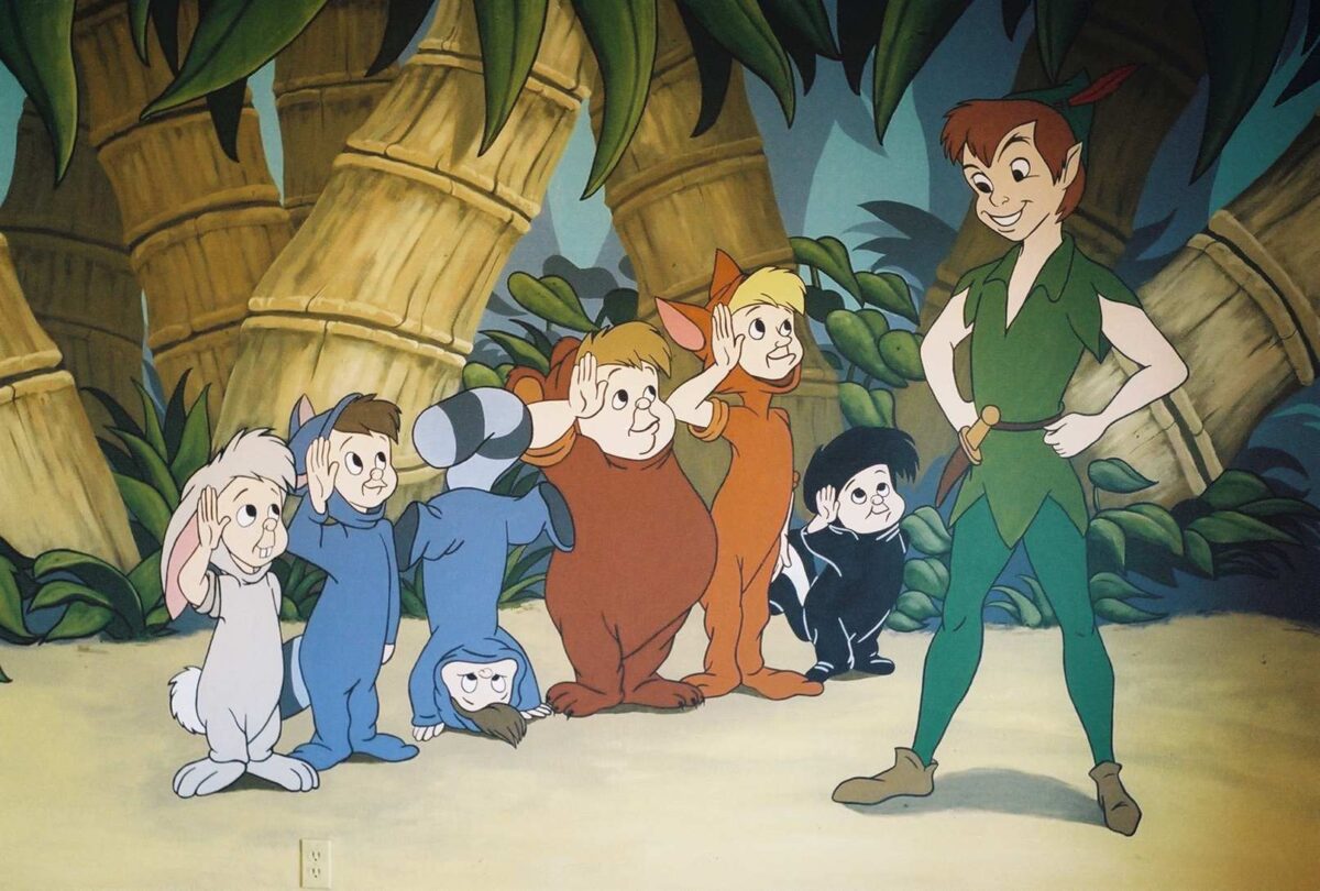 Peter Pan Playroom Mural - Mural Art