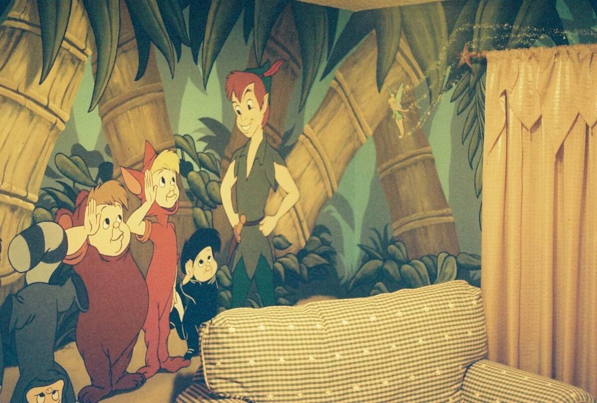 Peter Pan Playroom Mural - Mural Art