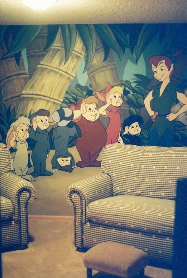 Peter Pan Playroom Mural - Mural Art