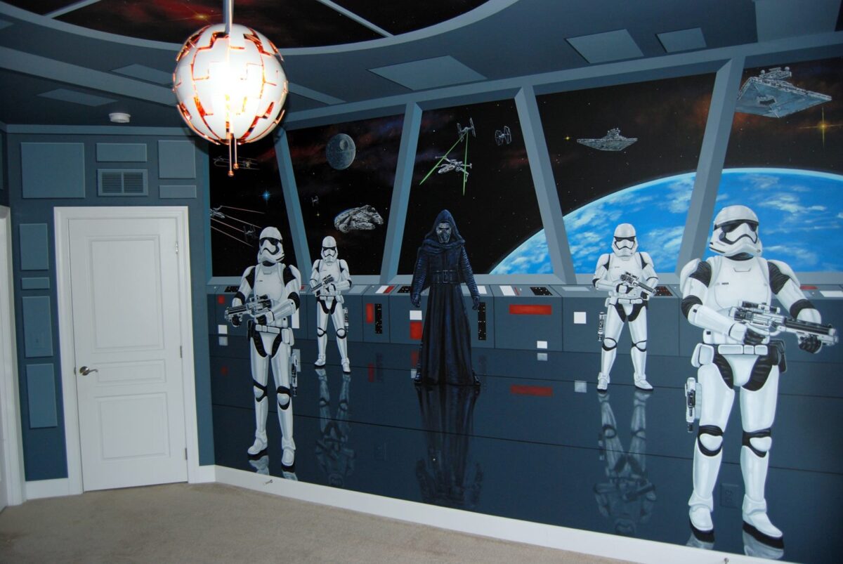 Star Wars Mural - Mural Art