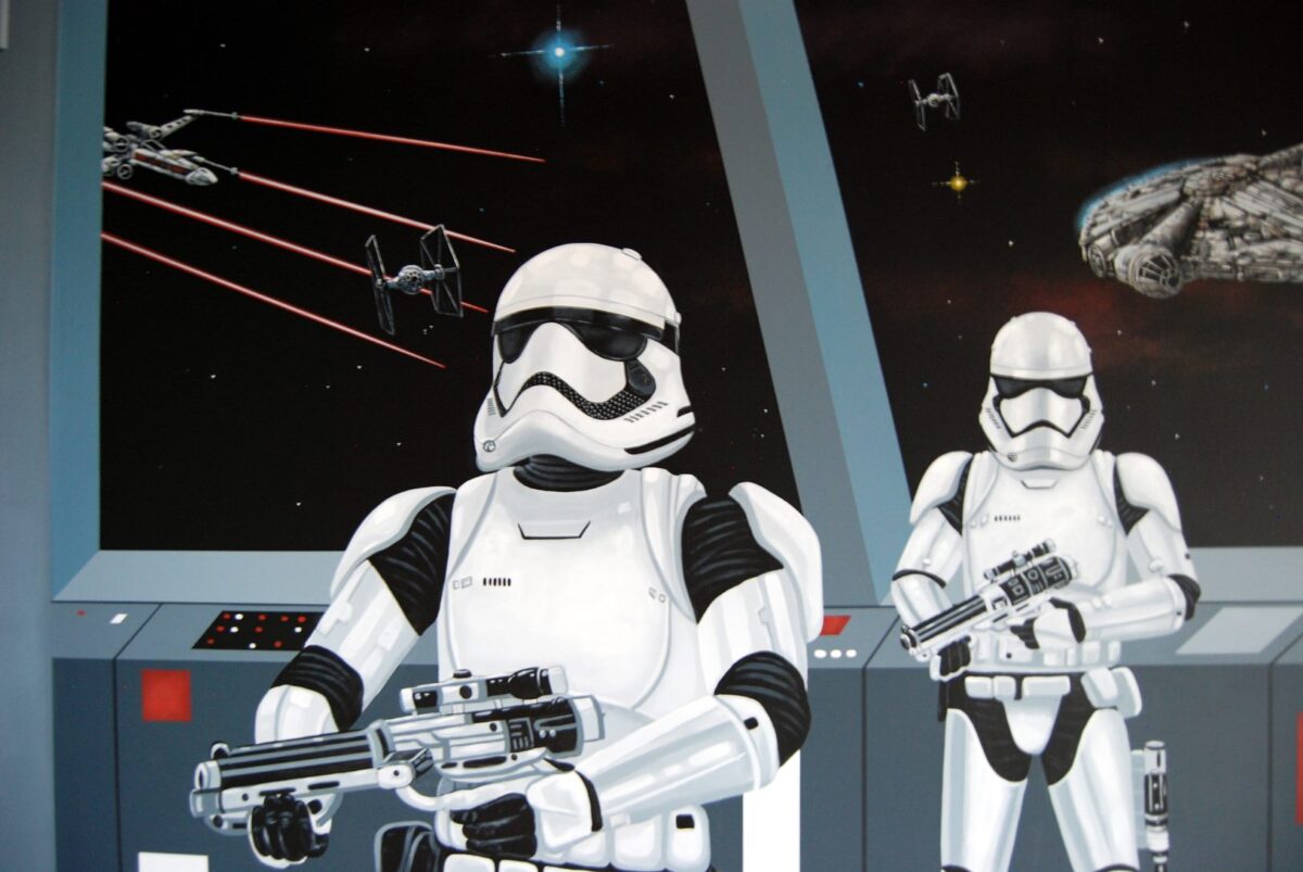 Star Wars Mural - Mural Art