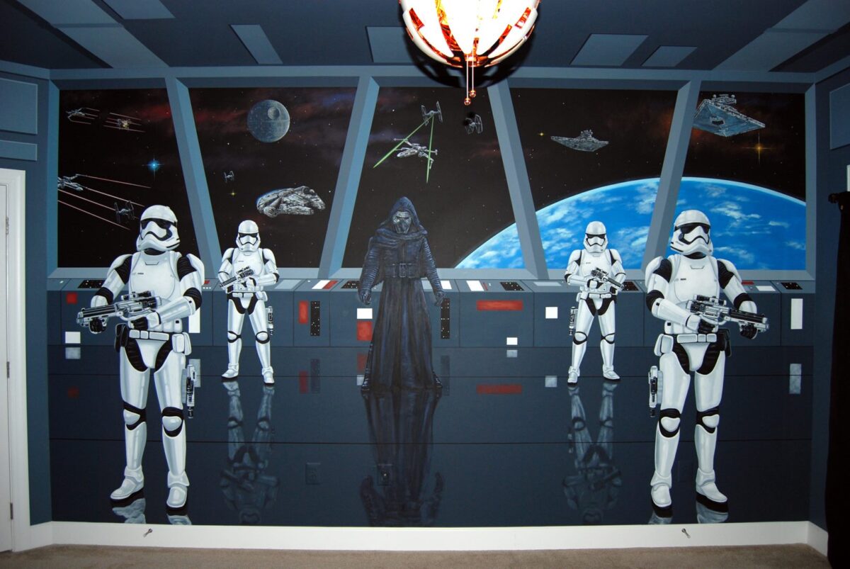 Star Wars Mural - Mural Art