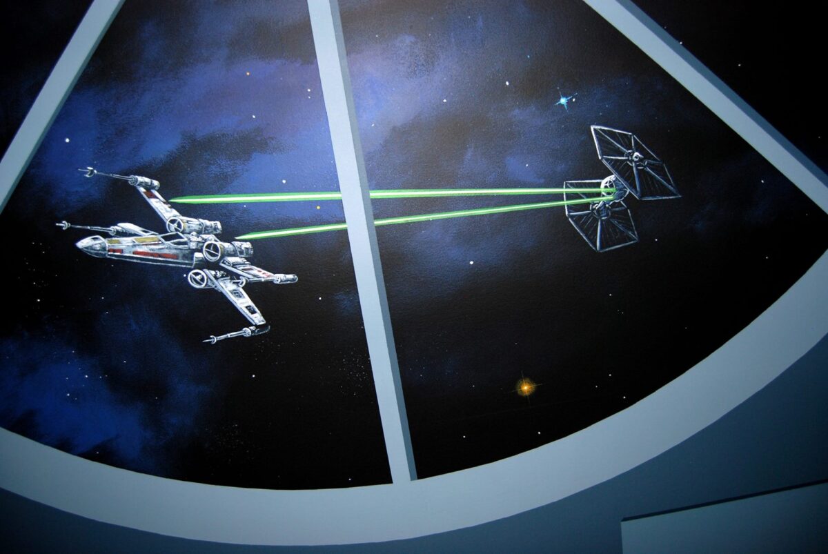 Star Wars Mural - Mural Art