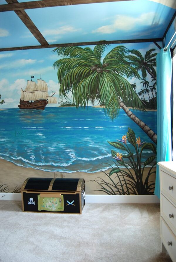 Treasure Island Mural - Mural Art