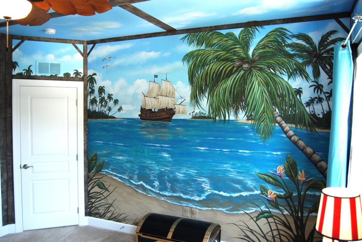 Treasure Island Mural - Mural Art
