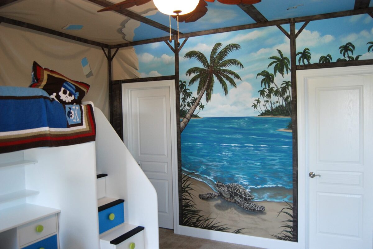 Treasure Island Mural - Mural Art