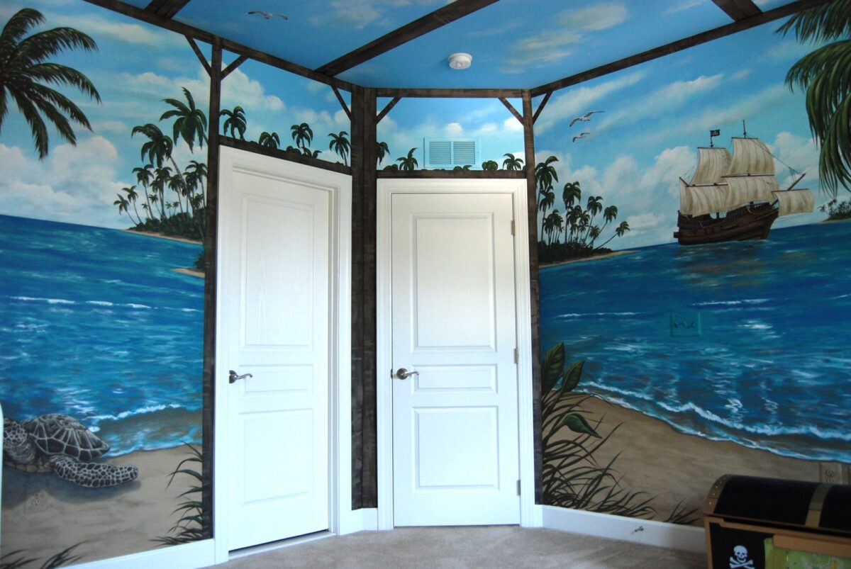Treasure Island Mural - Mural Art